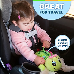 Buckle Toys - Belle Turtle - Learning Activity - Develop Motor Skills and Problem Solving - Counting and Color Recognition - Airplane Travel Essentials Kids