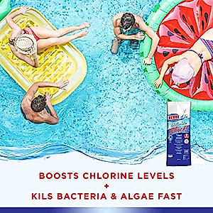 HTH 52027 Ultimate Shock Treatment Swimming Pool Chlorine Cleaner, 1 lb