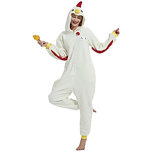 Sqlszt Animal Onesie Adult Unisex One Piece Cosplay Costume Pajamas