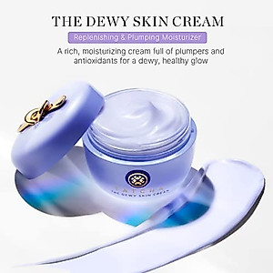 TATCHA The Dewy Skin Cream: Rich Cream to Hydrate, Plump and Protect Dry and Combo Skin - 50 ml / 1.7 oz