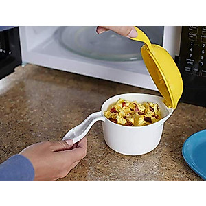 Microwave Scrambled Egg & Omelette Cooker, Fast, Delicious Microwaveable Eggs- As Seen On TV