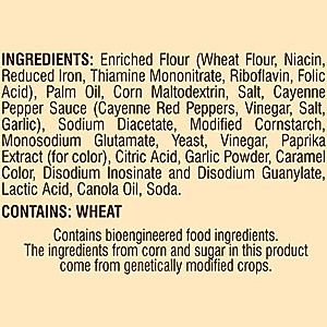 Snyder's of Hanover Pretzel Pieces, Hot Buffalo Wing, 8 Oz (Pack of 6)