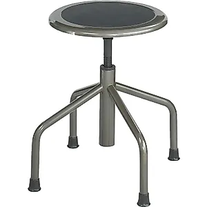Safco Products 6669 Diesel Low Base Stool Without Back, Pewter