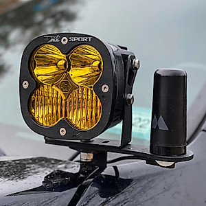 Midland MXTA25 3DB MicroMobile Compatible Gain Ghost Antenna – 3.5” Tall with 1.5” Base Diameter – Low Profile GMRS NMO Connection