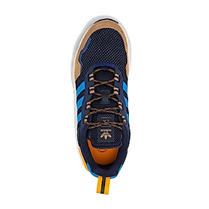adidas Originals Men's ZX 1K Boost Sneaker Shoes, Legend Ink/Blue Rush/Orange Rush, 10.5 M