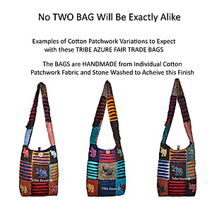 Patchwork Peacock Handmade Pink Cotton Hobo Crossbody Shoulder Bag Hipster Boho Women Sling
