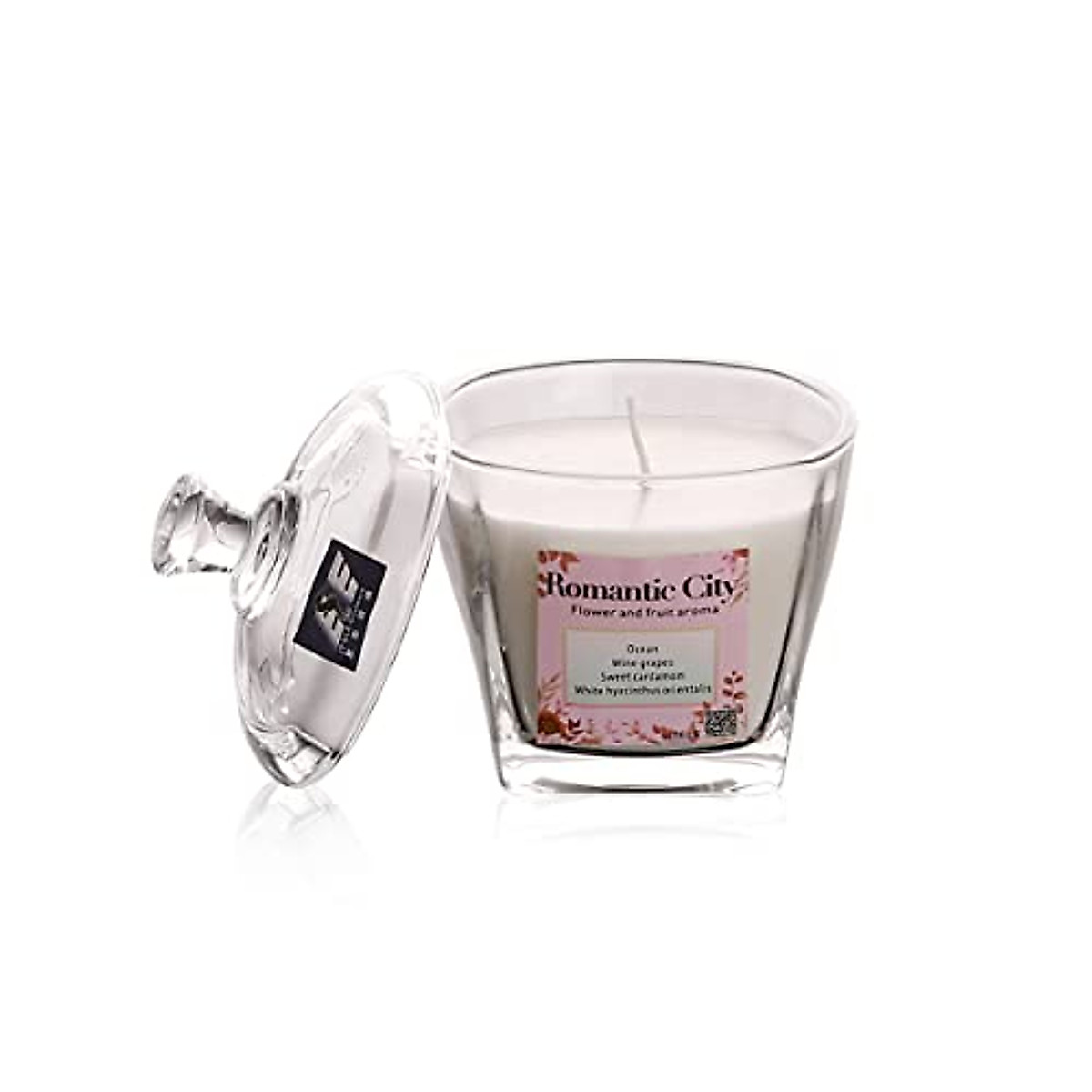 Aroma Essential Oil Jar Candle Scented Candle Sweet Cardamom Promote Appetite Relex Eco Friendly Romantic Mood Necessary 7OZ Ounces 46 Hours Lasting Gift Box Packed