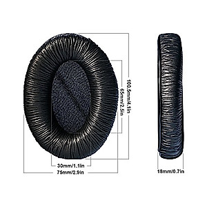 Replacement Ear Pads for Sennheiser HD280 Pro, AURTEC Headphones Earpads Cushion with High Elastic Sponge Form