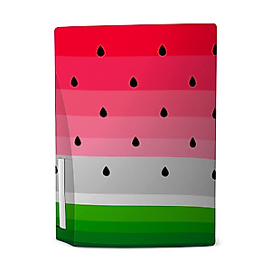 Head Case Designs Officially Licensed Haroulita Watermelon Art Mix Vinyl Faceplate Sticker Gaming Skin Decal Cover Compatible With Sony PlayStation 5 PS5 Disc Edition Console