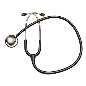 Graham-Field LAB-7300 Labtron Stainless Steel Stethoscope, Pediatric Medical Monitor Kit, Infant, Black