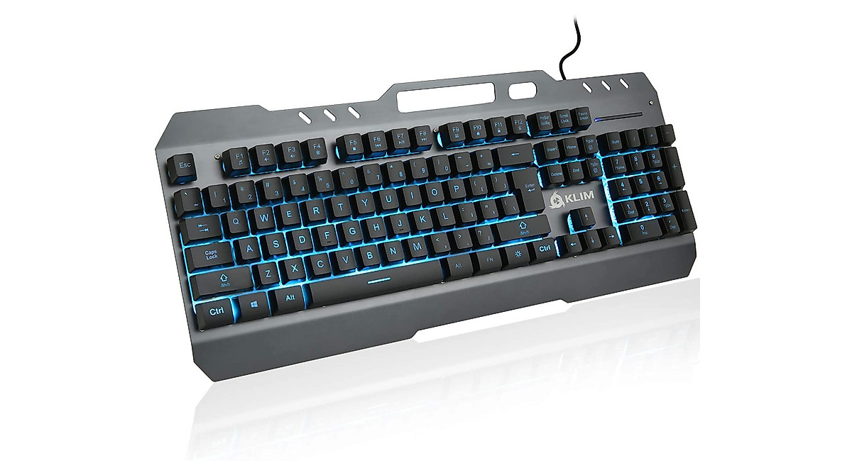 Klim Lightning Semi Mechanical Gaming Keyboard with 7 LED Colors