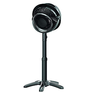Vornado 7803 Large Pedestal Whole Room Air Circulator Fan with Adjustable Height, 3 Speed Settings, Removable Grill for Cleaning, Black