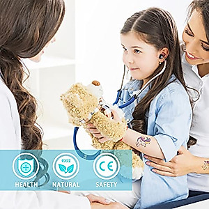 Tattoos for Kids 30 Sheets Glow in the Dark Tattoos for Kids, Luminous Kids Tattoos Temporary for Boys and Girls, Glow in the Dark Party Supplies, Fake Tattoos Kids, Birthday Party Favors for Kids 3+