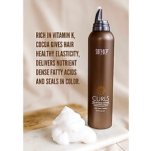 SURFACE Hair Curls Firm Styling Mousse, 8 Oz