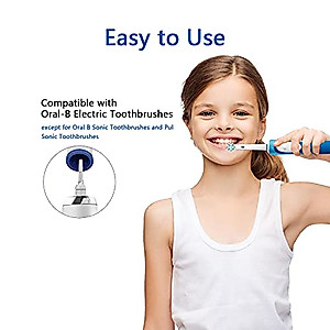 Replacement Toothbrush Head for Oral-B Braun, 12 Pack Tooth Brush Heads Covers Sets, Soft Sensitive Precision Spin Heads for Oral-B 7000/Pro 1000/9600/ 5000/3000/8000