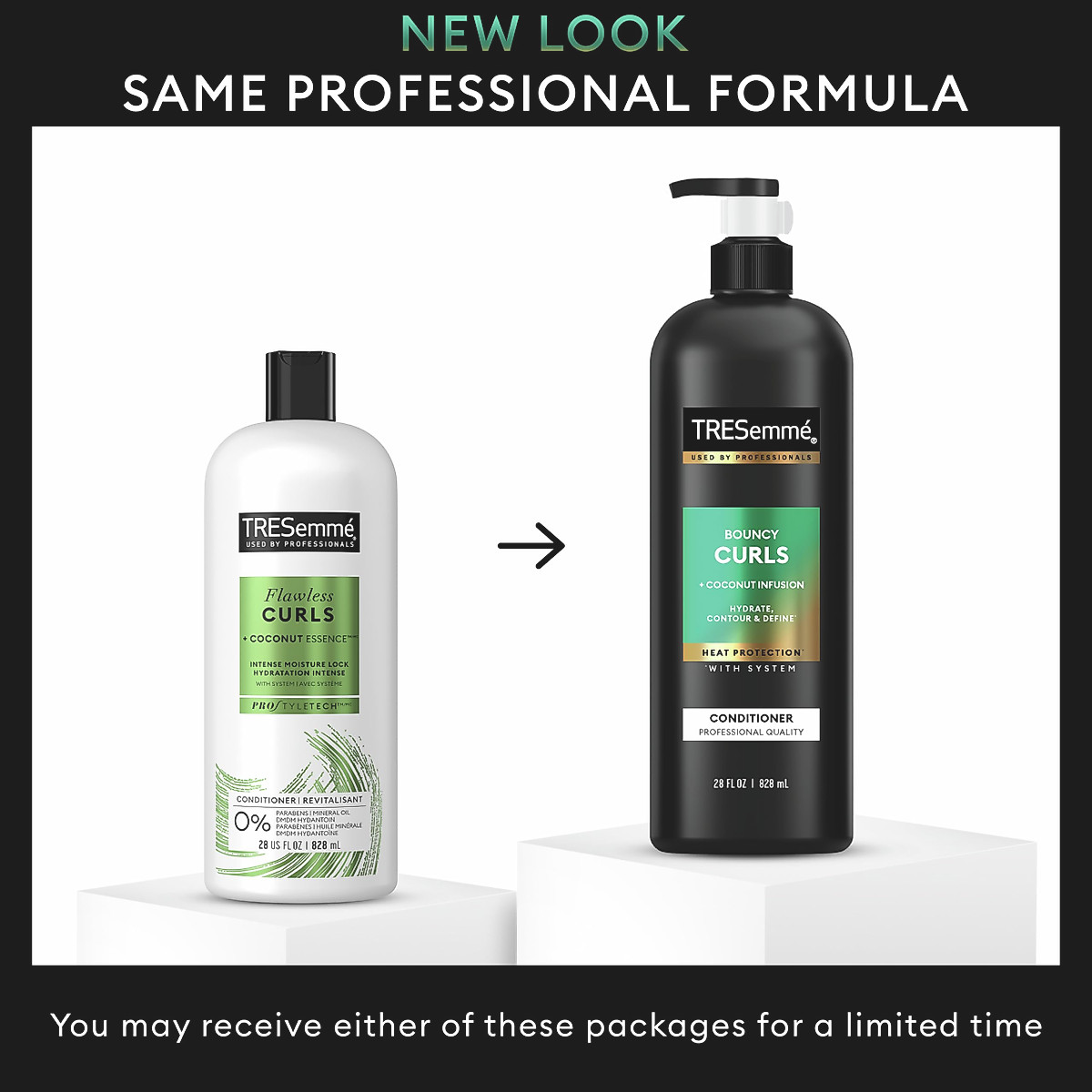 TRESemmé Flawless Curls Moisturizing Conditioner For Curly Hair Formulated With Pro Style Technology 28 Fl Oz