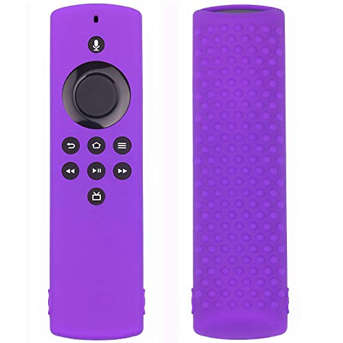 CUCUDAI Silicone Case Forr Amazon Fire TV Stick Lite Remote Control Shockproof Anti-Slip Replacement Protective Cover Case-Pink