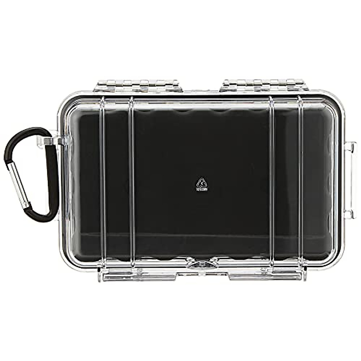 Pelican 1040 Micro Case (Black/Clear), Model:1040-025-100