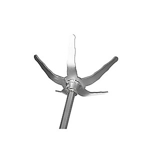 DELSbbq 3 Inch Stainless Steel Pork Puller Used with Standard Hand Drill