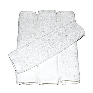 BC BARE COTTON 892-101-01 Washcloth, Set of 24, White