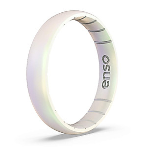 Enso Rings Thin Legend Silicone Ring - Made in The USA - Ultra Comfortable, Breathable and Safe - Award Winning Customer Service (Unicorn, 5)