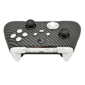 Designer Series Custom Wireless Controller for PC, Windows, Series X/S & One - Multiple Designs Available (Carbon Fiber & Silver Chrome inserts)