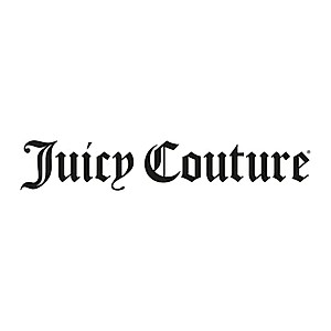 Juicy Couture Women's Cosmetics Bag - Travel Makeup and Toiletries Top Zip Wedge Pouch, Size One Size, Metallic