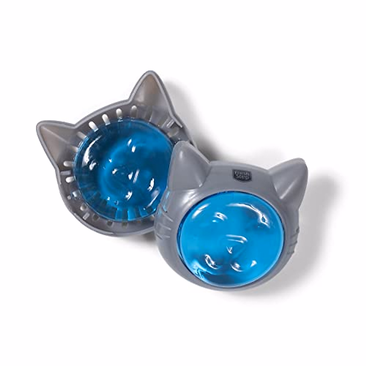 Fresh Step Litter Box Deodorizing Gel Pod | Cat Litter Box Deodorizer | Combats Cat Odors and Neutralizes Smells to Keep Your Home Clean | 1 Adhesive Device + 2 Gel Refills