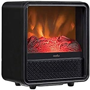 duraflame® Portable Electric Fireplace Personal Cube Space Heater