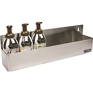 San Jamar Stainless Steel Speed Rails, 8 Quarts, Silver
