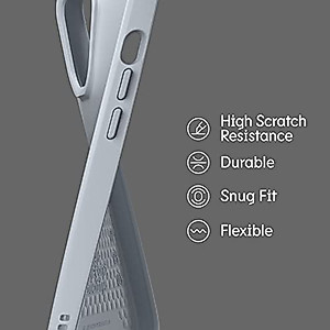 RhinoShield SolidSuit Case Compatible with Magsafe for [iPhone 13 Mini] | Shock Absorbent Slim Design Protective Cover with Premium Matte Finish 3.5M / 11ft Drop Protection - Classic White