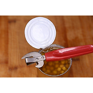 Manual Can Opener Old Fashioned Can/Bottle Opener For Camping That Actually Works No Rust Durable Claw-Shaped Heavy Duty Can Opener 2-in-1 Can Opener And Bottle Opener In One For Camping