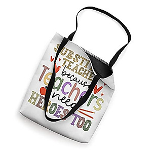 Substitute Teacher Heroes Sub Teacher Tote Bag