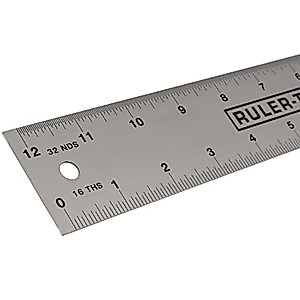 DCT Centering Ruler, 24in – Center Finding Measurer for Woodworking Rotary, Crafting, Embroidery, Guitar Luthier
