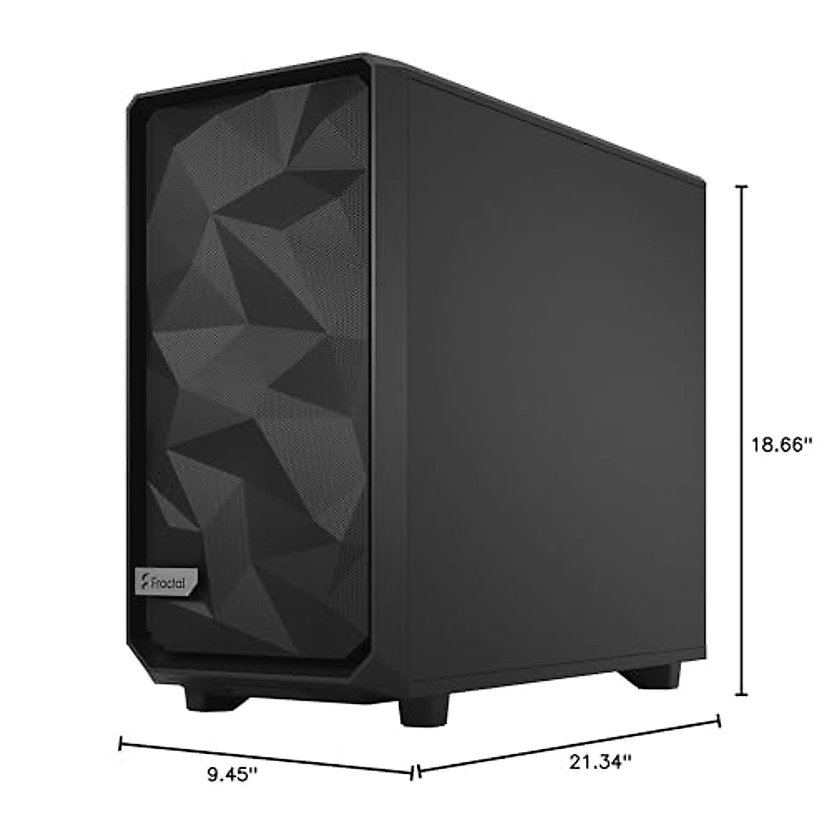 Fractal Design Meshify 2 Black ATX Flexible Mid Tower Computer Case