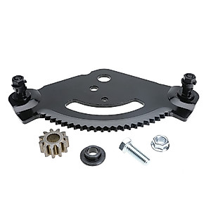 Steering Sector Gear Plate and Pinion Gear Replaces 717-1550F 7171550 7171554 for Mtd Cub Cadet LT1018 LT1022 LT1040 LT1042 LTX1040 LTX1042 LTX1046 LTX1050 for Troy Bilt