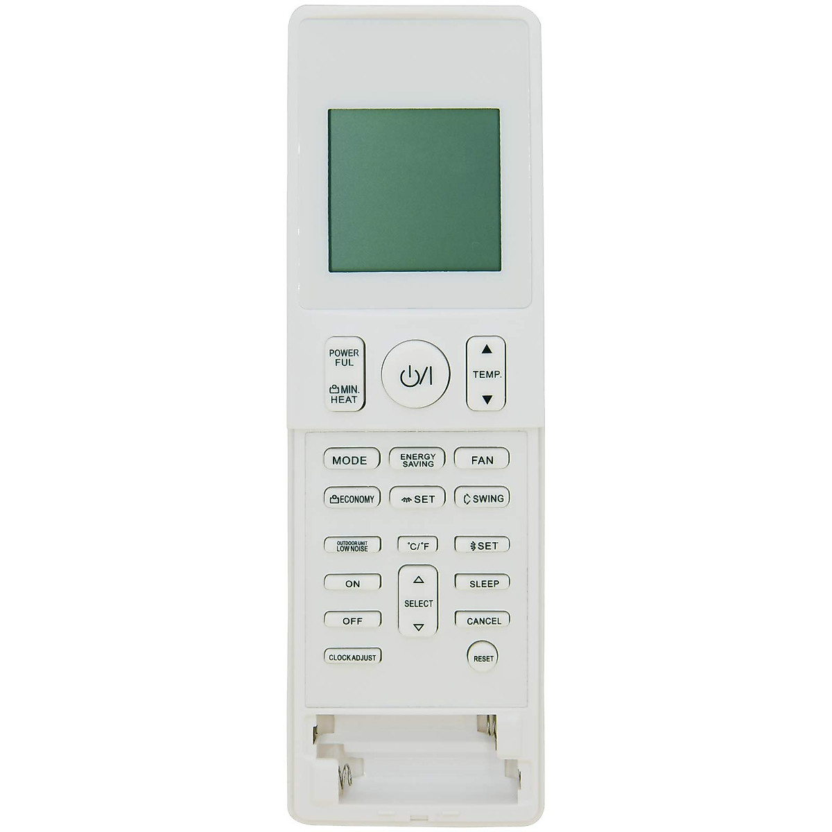 YING RAY Replacement for Fujitsu Air Conditioner Remote Control AR-REG1U ARREG1U AGU9RLF AGU12RLF AGU15RLF ASU7RLF1 ASU9RLF1 ASU12RLF1 ASU15RLF1 Display in Both Fahrenheit and Celsius