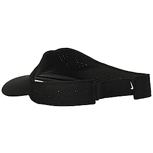 Nike Aerobill Visor Black/White One Size