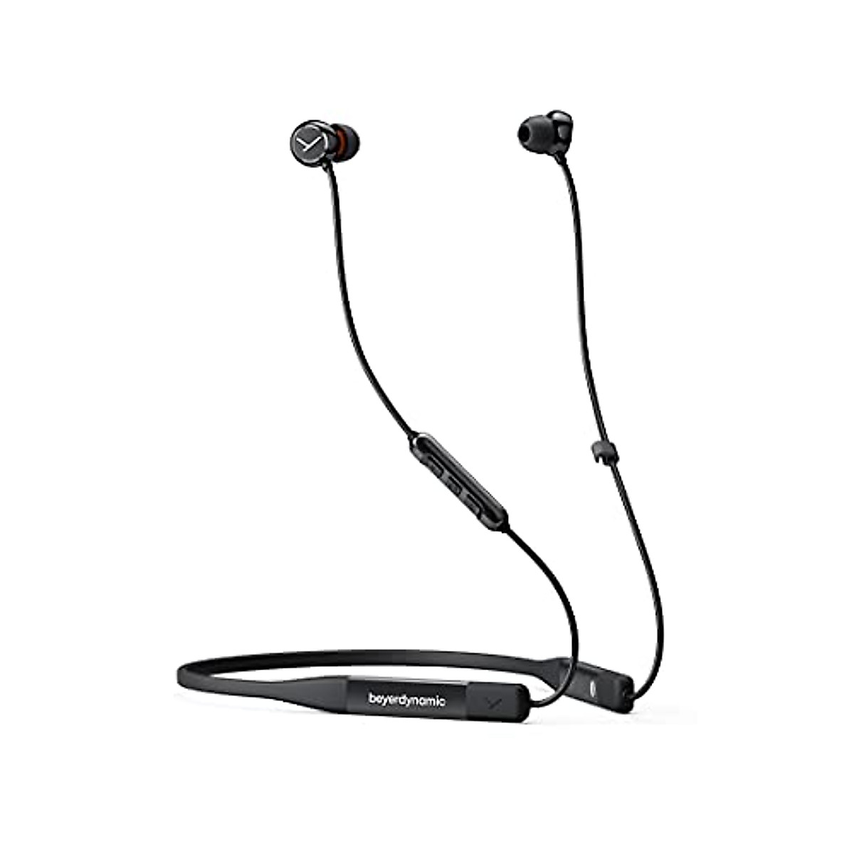 beyerdynamic Blue BYRD (2nd Generation) Bluetooth 5.2 in-Ear Headphones with Neckband, Microphone, 14 Hours Battery Life, IPX4, Sound Personalization and Alexa Built-in