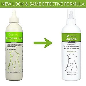 Vet One Aurocin cm Ear Cleanser (Cucumber Melon) with Aloe 8oz