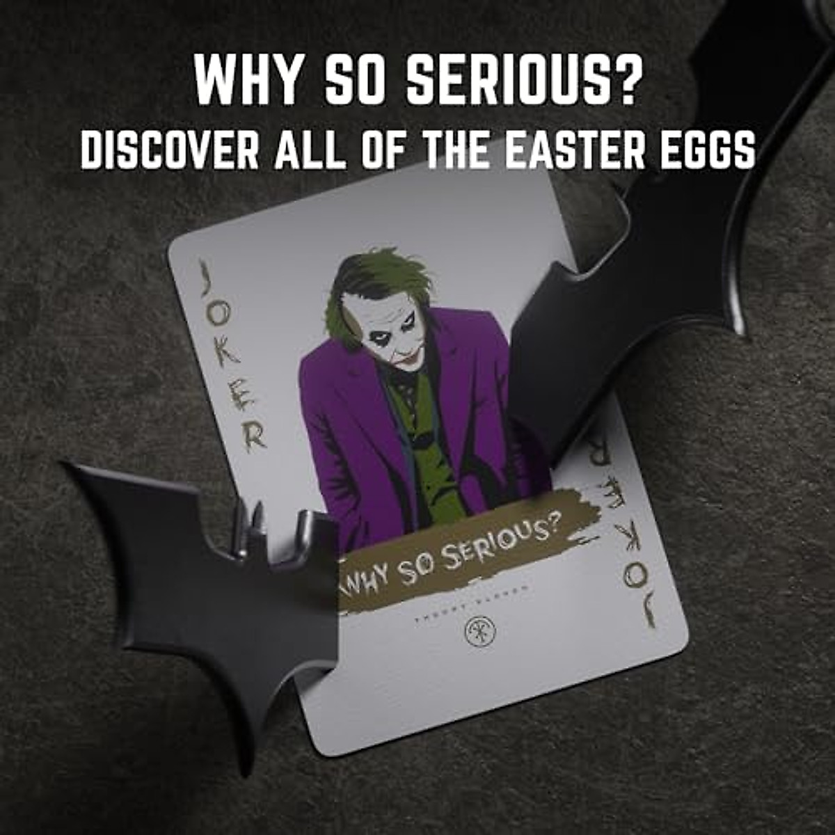 theory11 The Dark Knight Trilogy Premium Playing Cards - Officially Licensed Batman Theme Deck