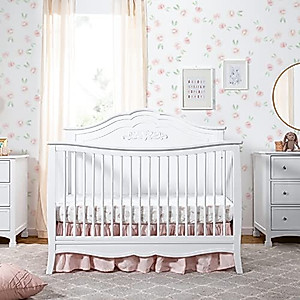 DaVinci Fiona 4-in-1 Convertible Crib in White, Greenguard Gold Certified