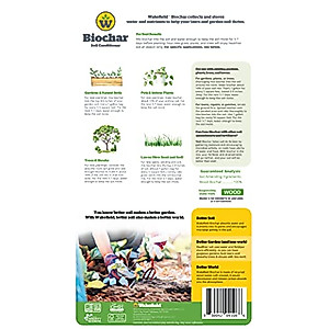 Wakefield Biochar Premium Garden Soil Conditioner – OMRI-Listed, FSC ...