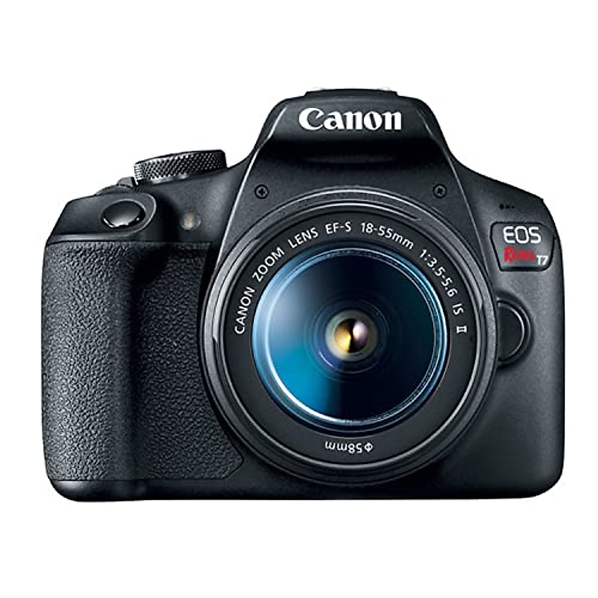 Canon EOS Rebel T7 DSLR Camera w/EF-S 18-55mm F/3.5-5.6 Zoom Lens + 128GB Memory + Case+ Steady Grip Pod + Tripod + Filters + Remote + Lenses + Software + More (42pc Bundle) (Renewed)