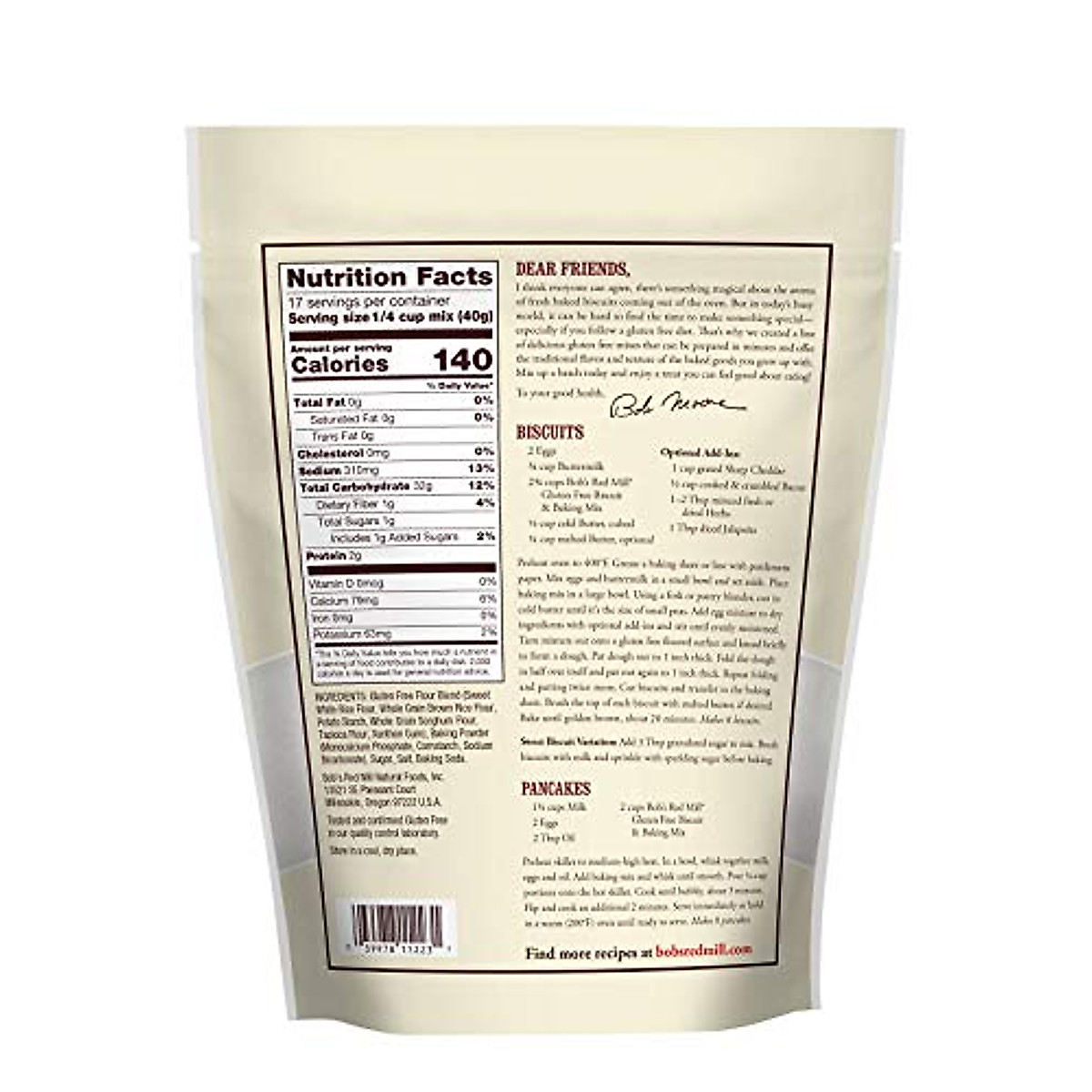 Bob's Red Mill Gluten Free Biscuit & Baking Mix - 24 oz