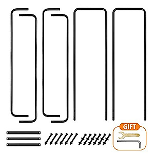 8ft Firewood Rack Outdoor Heavy Duty Log Rack Firewood Storage Rack Fire Wood Rack Holder Steel Tubular for Indoor Outdoor Fireplace Tool for Patio Deck Log Storage Stand