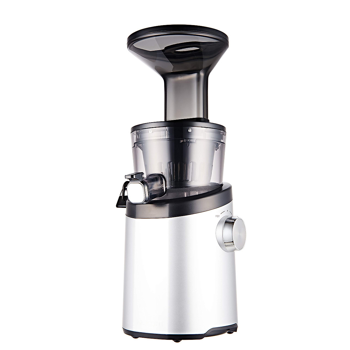 Hurom H101 Easy Clean Slow Juicer, Matte Silver (Renewed)