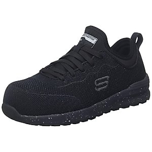 Skechers womens Bulkin Balran 108033 Industrial Shoe, Black, 9 US