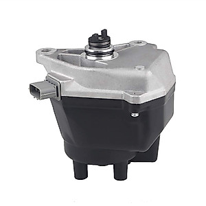 JDMON Compatible with Ignition Distributor Acura Honda Accord LX EXCL L4 2.3L 1998 1999 2000 2001 2002 Replace 30100-PAA-A01 30100-PAA-02 Includes Ignition Module Cap And Rotor