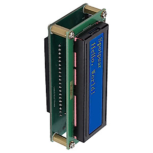 1602 LCD Display Screen Blue, LCD Display Module, Screen Expanding Board Accessories for Raspberry Pico(I2C Serial Port)